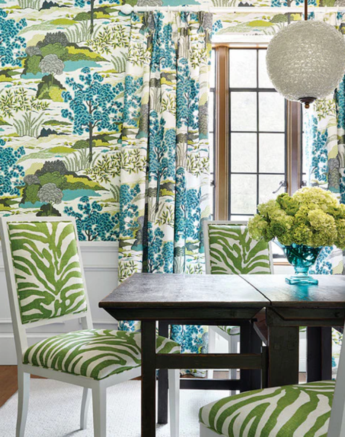 How to Style Curtains With Thibaut Fabric for Elegant Interiors – My ...